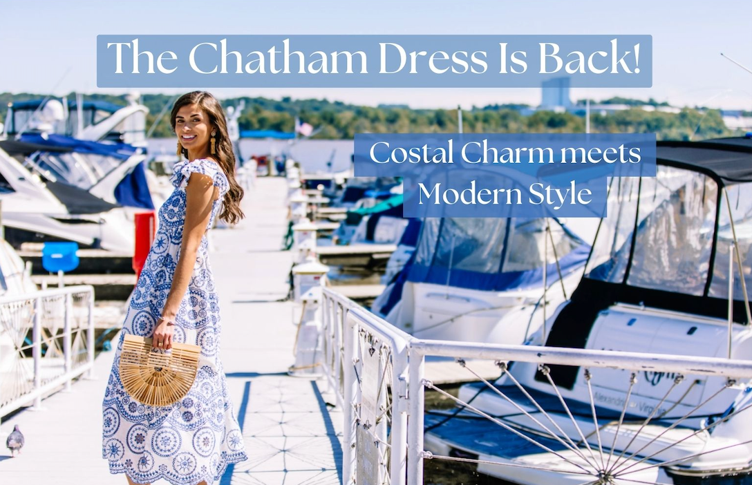 The Chatham Dress: Your New Favorite Coastal Classic – THE LUCKY KNOT
