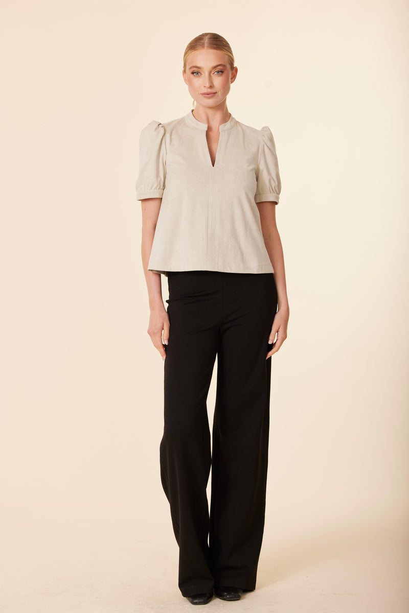 Dolce Cabo Cari Top - Putty – THE LUCKY KNOT