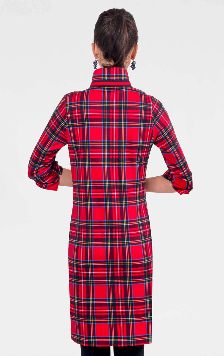 Gretchen Scott Everywhere Dress - Duke of York - Red Multi – THE LUCKY KNOT